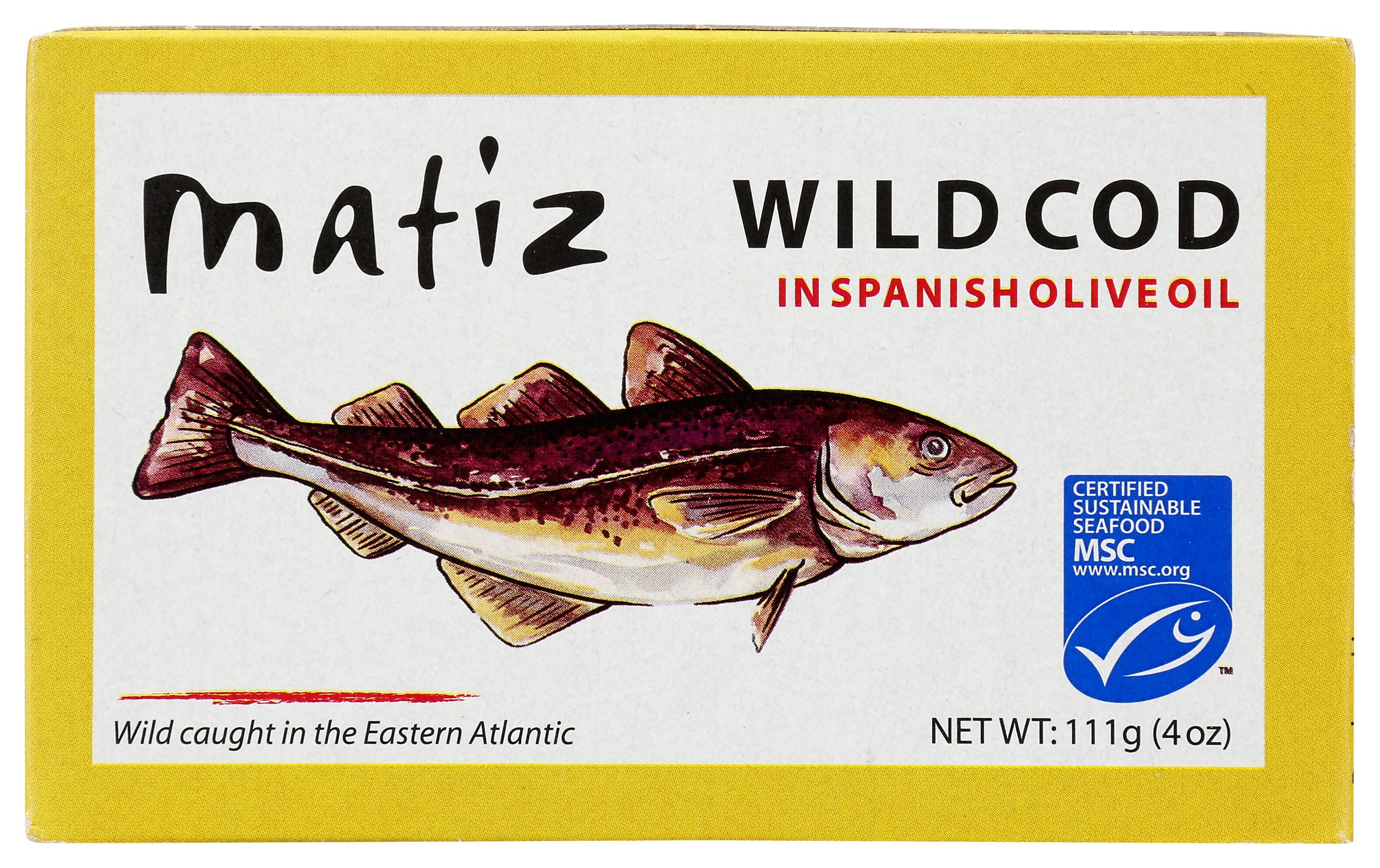 Matiz Espana - Wild Cod in Spanish Olive Oil – Green Tiger & Co.